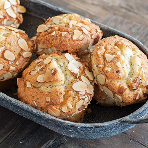 Nordic Ware Naturals Ovenware Compact Muffin Pan, Silver