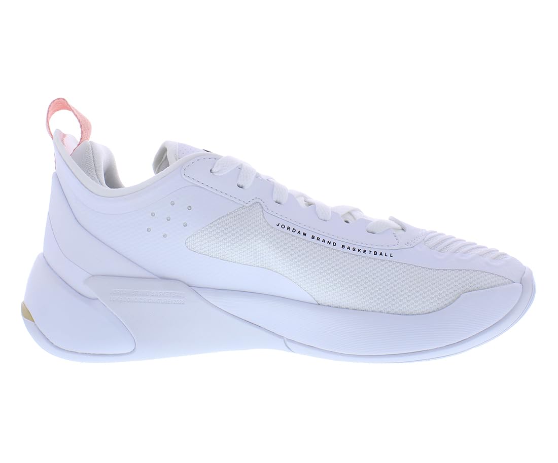 Jordan Big Kid's Luka 1 White/Black-Bleached Coral (DQ6513 106) - 7