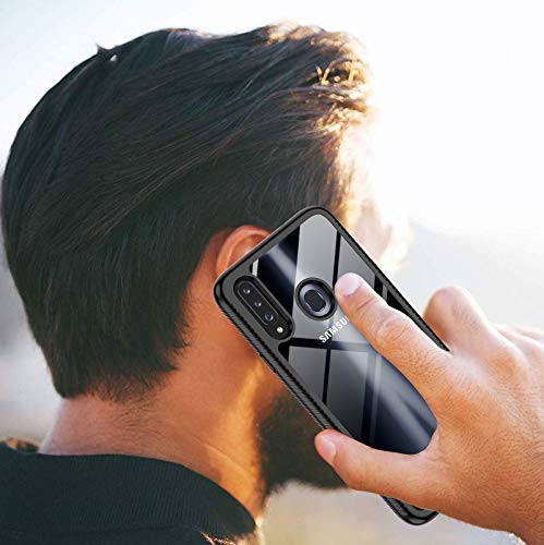 LeYi for Samsung Galaxy S10 Plus Case, Black/Clear