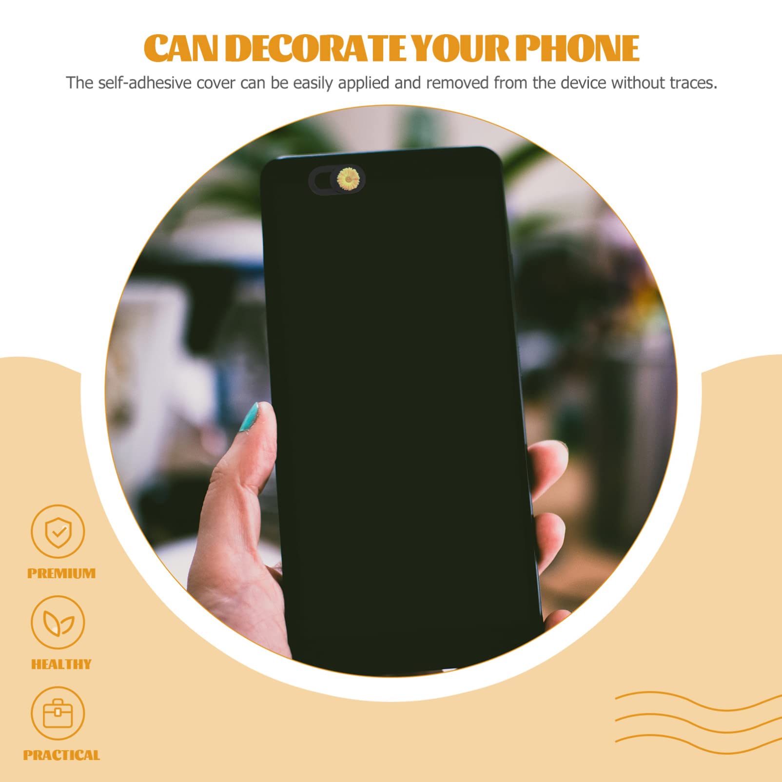 UKCOCO 3Pcs Camera Slide Cover Laptop Webcam Privacy Covers Phone Camera Cover Privacy Lens Protector Cover Computer Laptop Phone Accessories