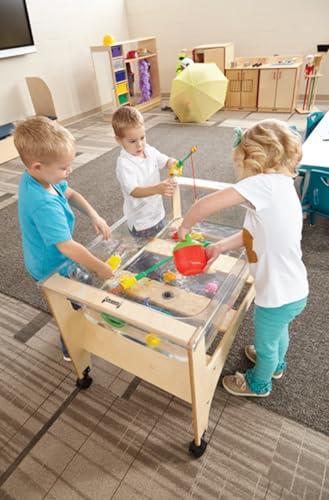 Jonti-Craft Toddler See-Thru Sensory Table Brown