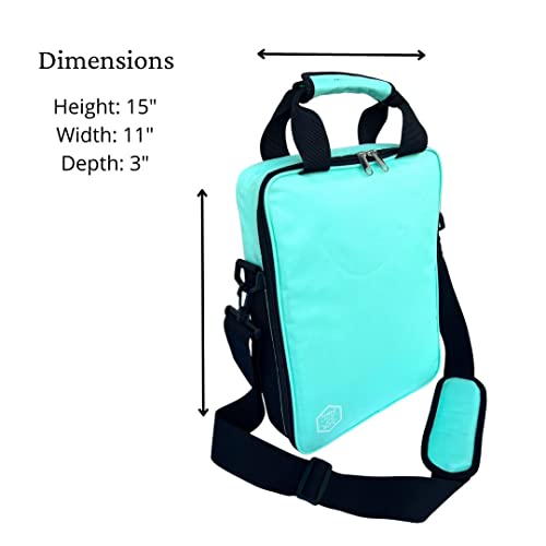 Ultra Slim Cooler | Beach Cooler |Beer Cooler | Pack and Go | Holds 10 Cans | Durable Exterior | Thick Insulation | Paddle Board Cooler | Hiking Cooler | Poolside Cooler | Kayak Cooler