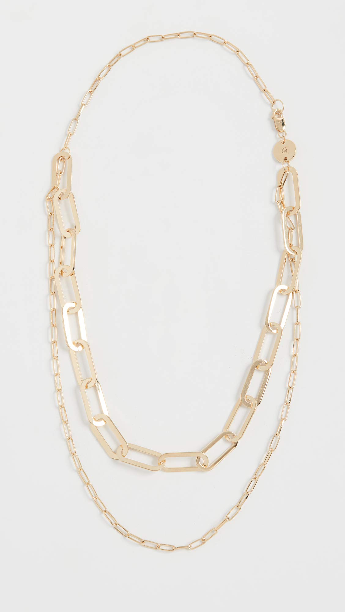 Jennifer Zeuner Jewelry Women's Ema Necklace, Gold Vermeil, One Size
