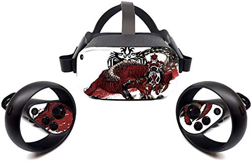 Oculus Quest VR Headset Skin sticker roleplaying action Vinyl Decal for Headset and Controller by ok anh yeu