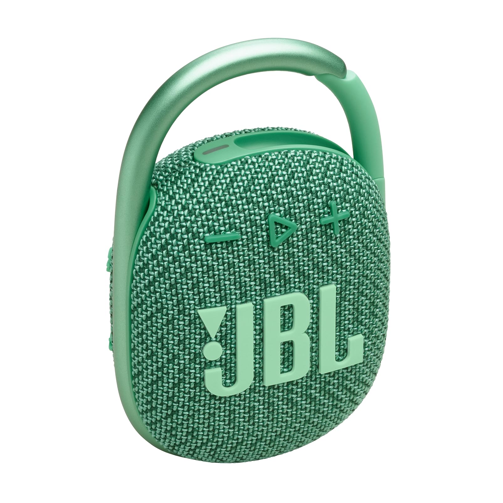 JBL Clip 4 Eco Waterproof Portable Bluetooth Speaker Bundle with gSport Carbon Fiber Case (Green)