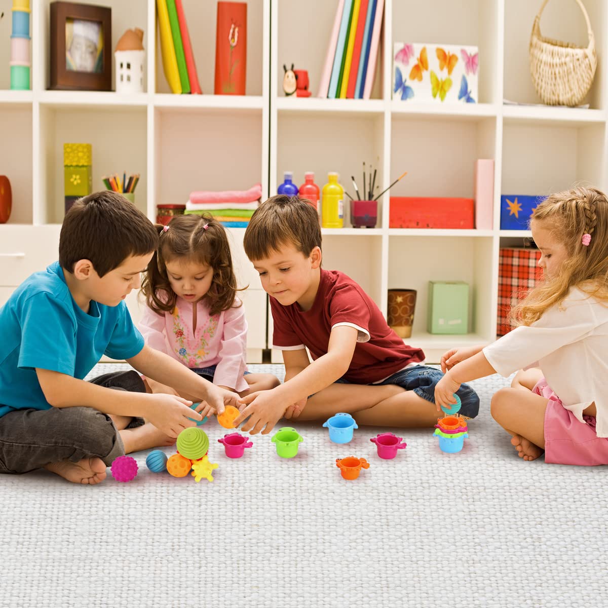 Lemostaar Baby Blocks Balls & Buddies Se