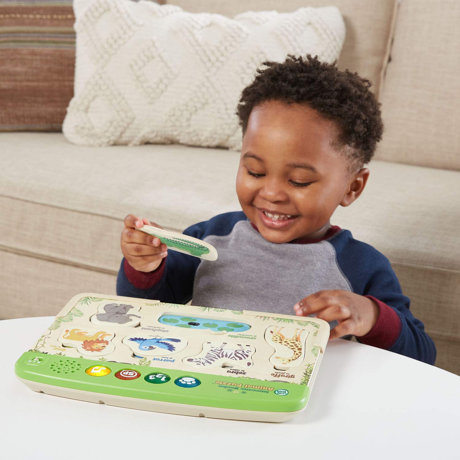 LeapFrog Interactive Wooden Animal Puzzle