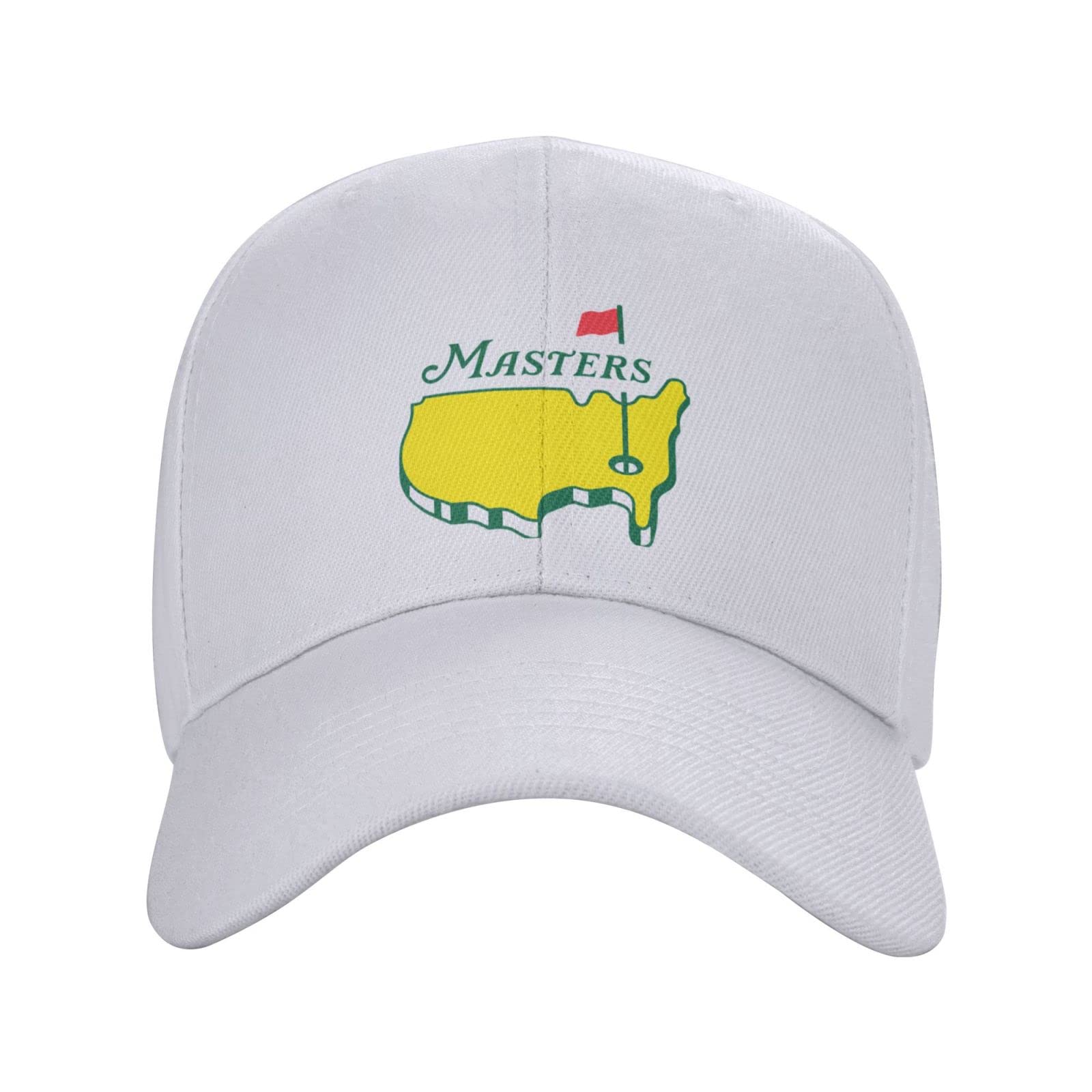 Masters Tournament Augusta National Golf Baseball Caps Trucker Hat Player Hat Cap Men Women Breathable Hat Ponytail Cap White
