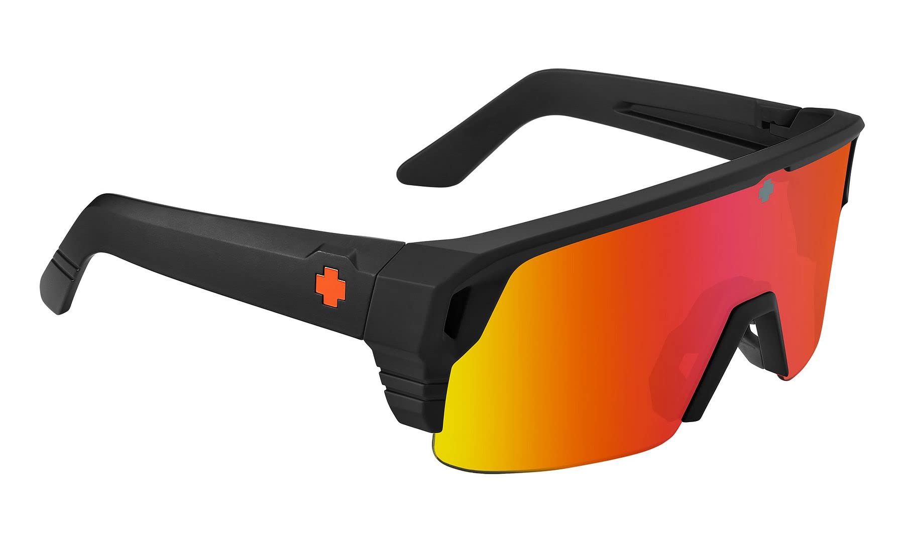 SPY Monolith 5050 Matte Blk - Happy Bronze Orange Spectra Mirror