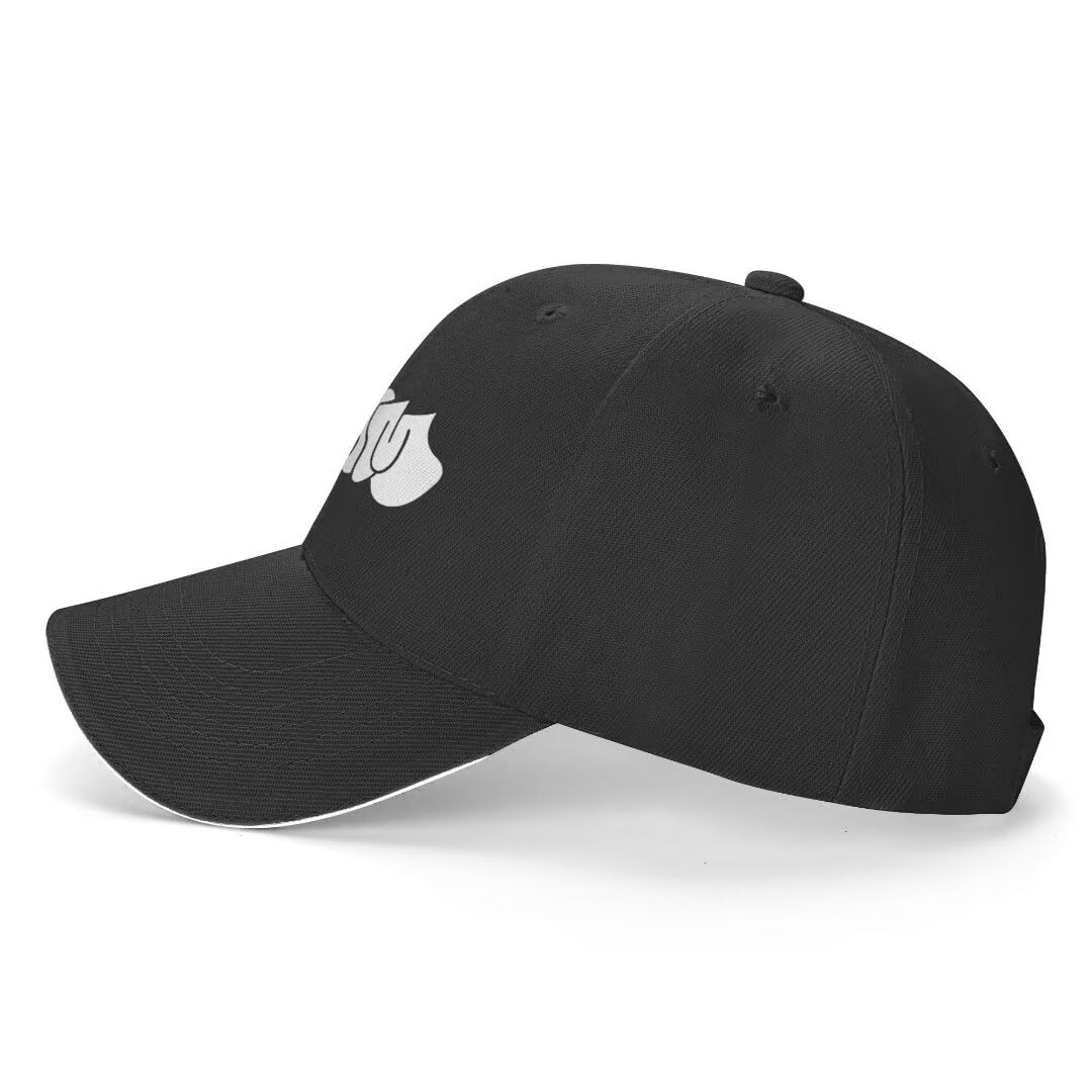 MF Doom Hat Hip-Hop Rap Dad Hat Men Women Unisex Baseball Cap Adjustable Caps Black
