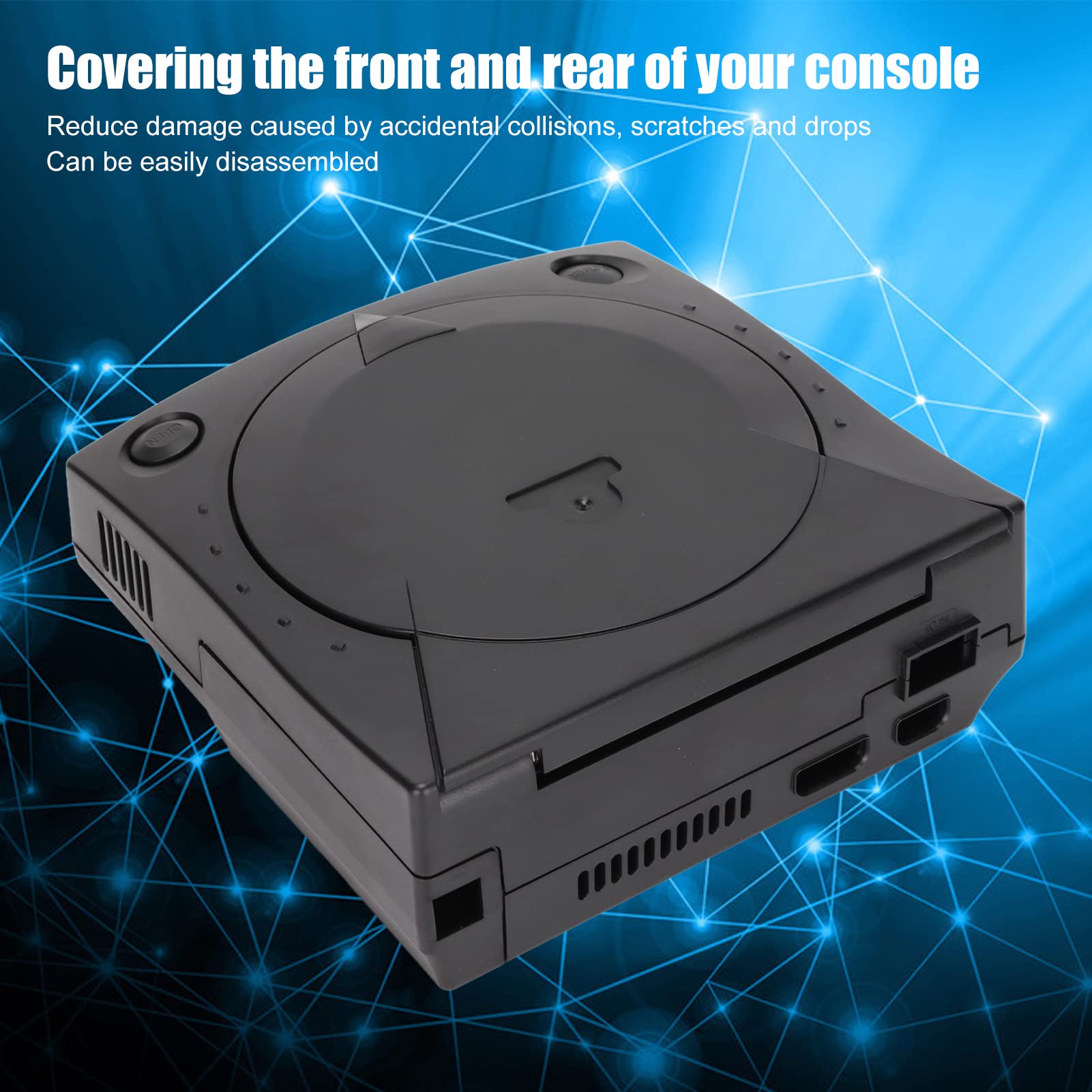 Ranvo Retro Replacement Shell shockabsorbing Game Console Leak Prevent Scratches for SEGA Dreamcast DC, RanvocXA0