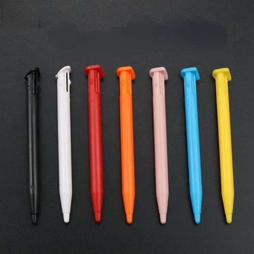Plastic Touch Stylus Screen Touch Pen Replacement Kit for Nintendo New 2DS XL LL Game Console GamePad Console (Red)