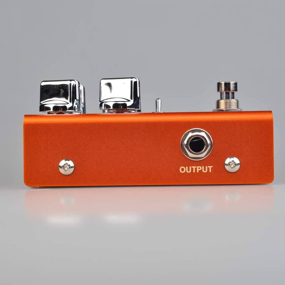 JOYO R-04 ZIP AMP Pedal Effect Strong Compression Overdrive Pedal Simulate Amplifier Effect Pedal for Electric Guitar True Bypass