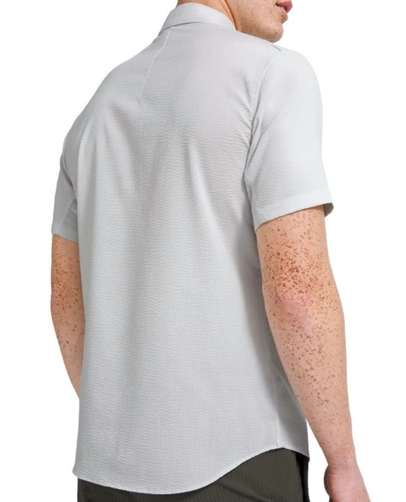 lululemon Men's Street Lite Short Sleeve Shirt (Vapor, Large)