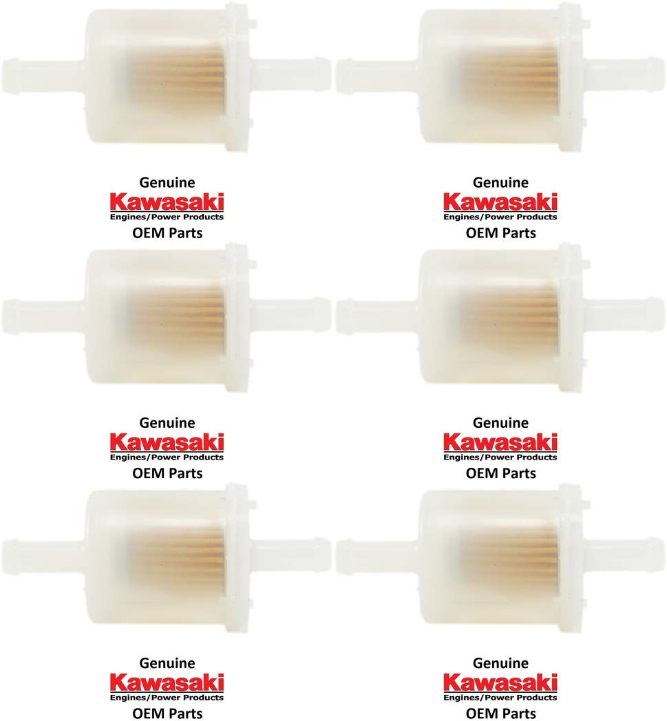 Kawasaki 6 Pack Genuine 49019-0027 Fuel Filter Replaces 49019-0014 49019-7001