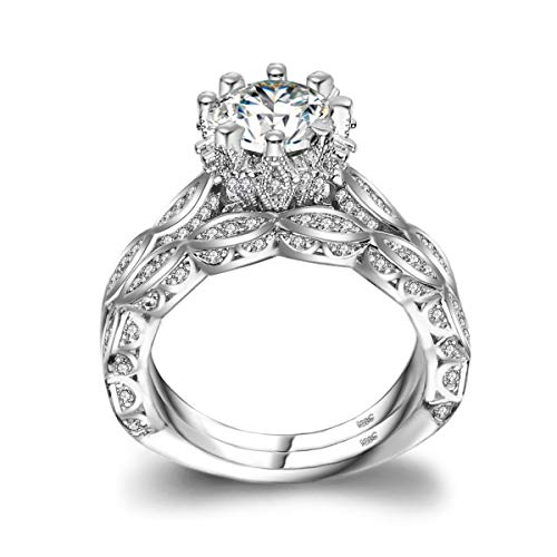 LSOOYH Women Fashionl Rings For Couples