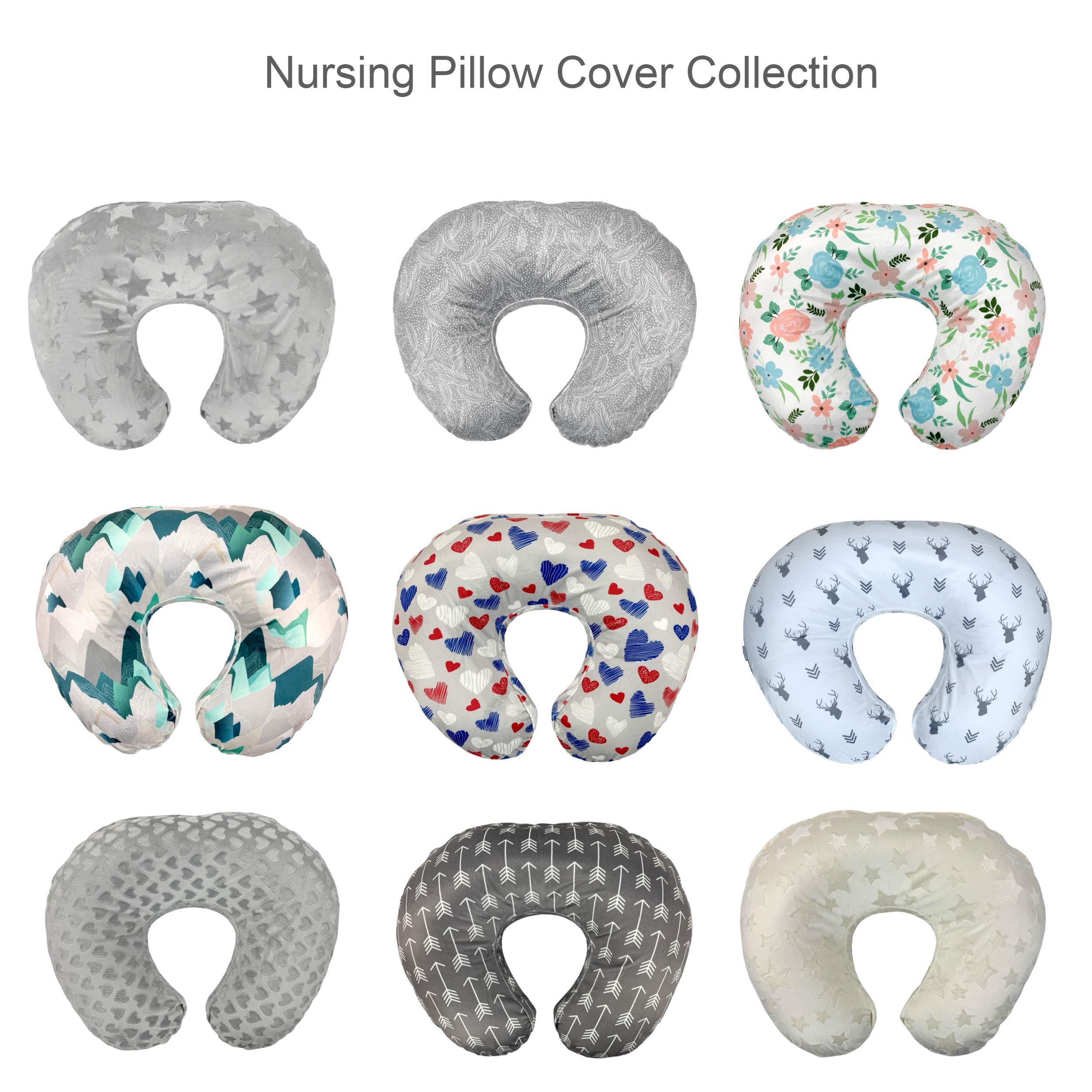KiddyKlouds Baby Lounger Cover | Newborn Lounger Removable Cover | Minky Fabric (Navy)