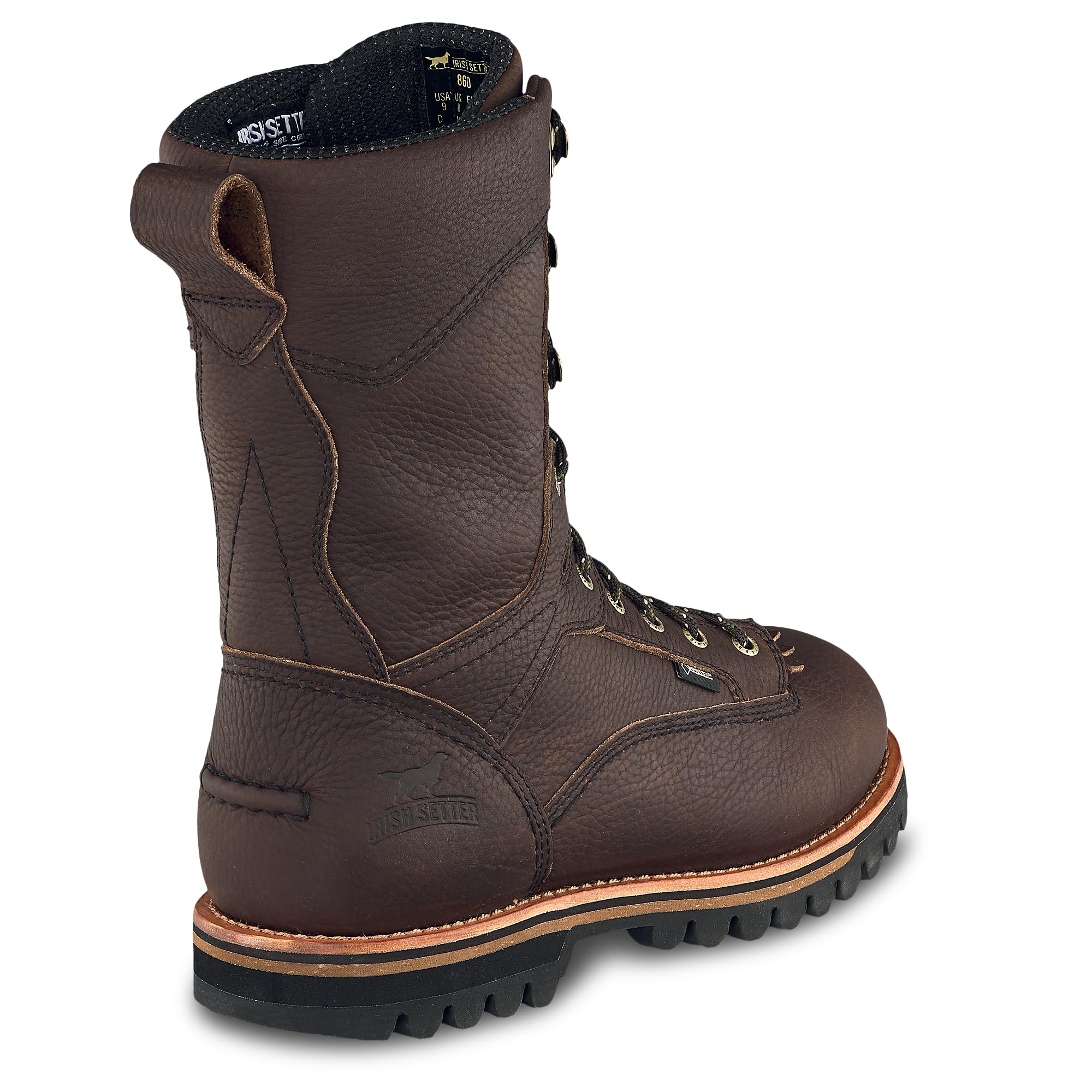 Irish Setter, Elk Tracker, Men’s, 12", Waterproof, Insulated 1000g, Hunting Boot, Brown (P), 11 D (Medium)