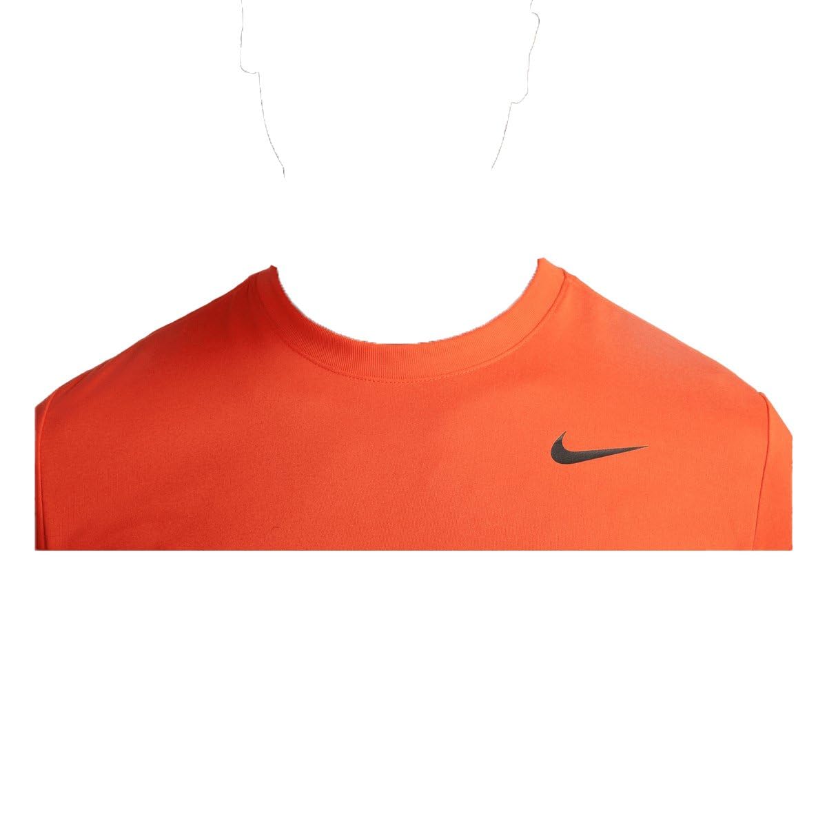 Nike Men's Dri-Fit Legend Fitness T-Shirt Orange | Black SM