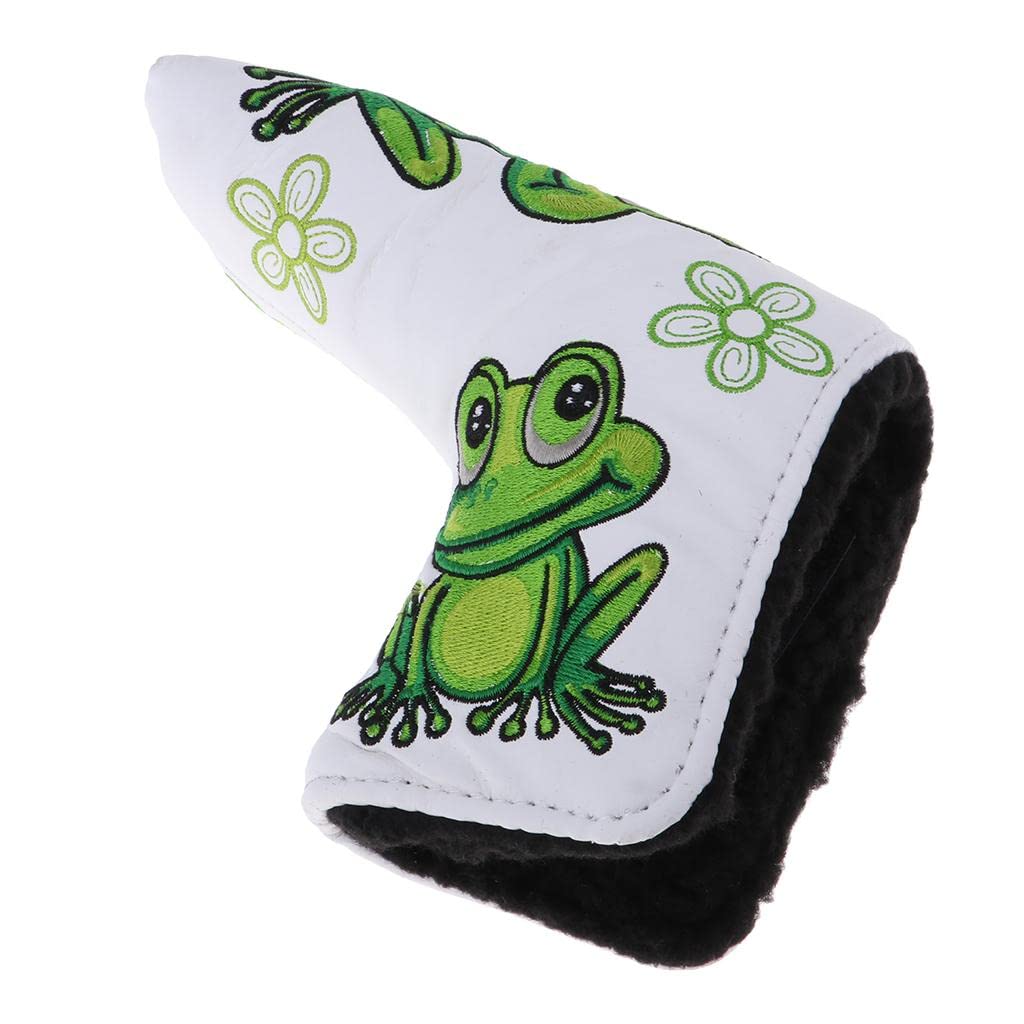 LEIPUPA Golf Putter Cover Frog Pattern Putter PU Head