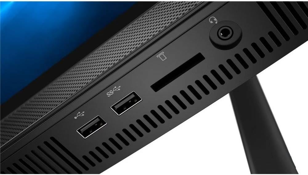 Lenovo V130 AIO 19.5" WXGA+ Business All-in-One Desktop Computer, Intel Celeron J4025, 8GB DDR4 RAM, 256GB SSD, DVDRW, WiFi, Bluetooth, Keyboard and Mouse, Windows 11 Pro, BROAG