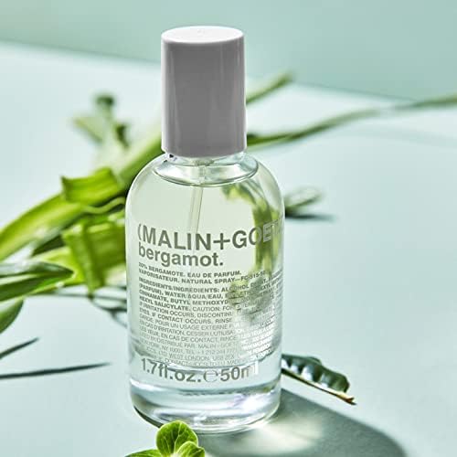 Malin + Goetz Bergamot Eau de Parfum, 1.7 Fl. Oz. β Men & Women's Perfume, Naturally Bright Fragrance, Scented Perfume, Earthy & Musk Scent, Vegan & Cruelty Free
