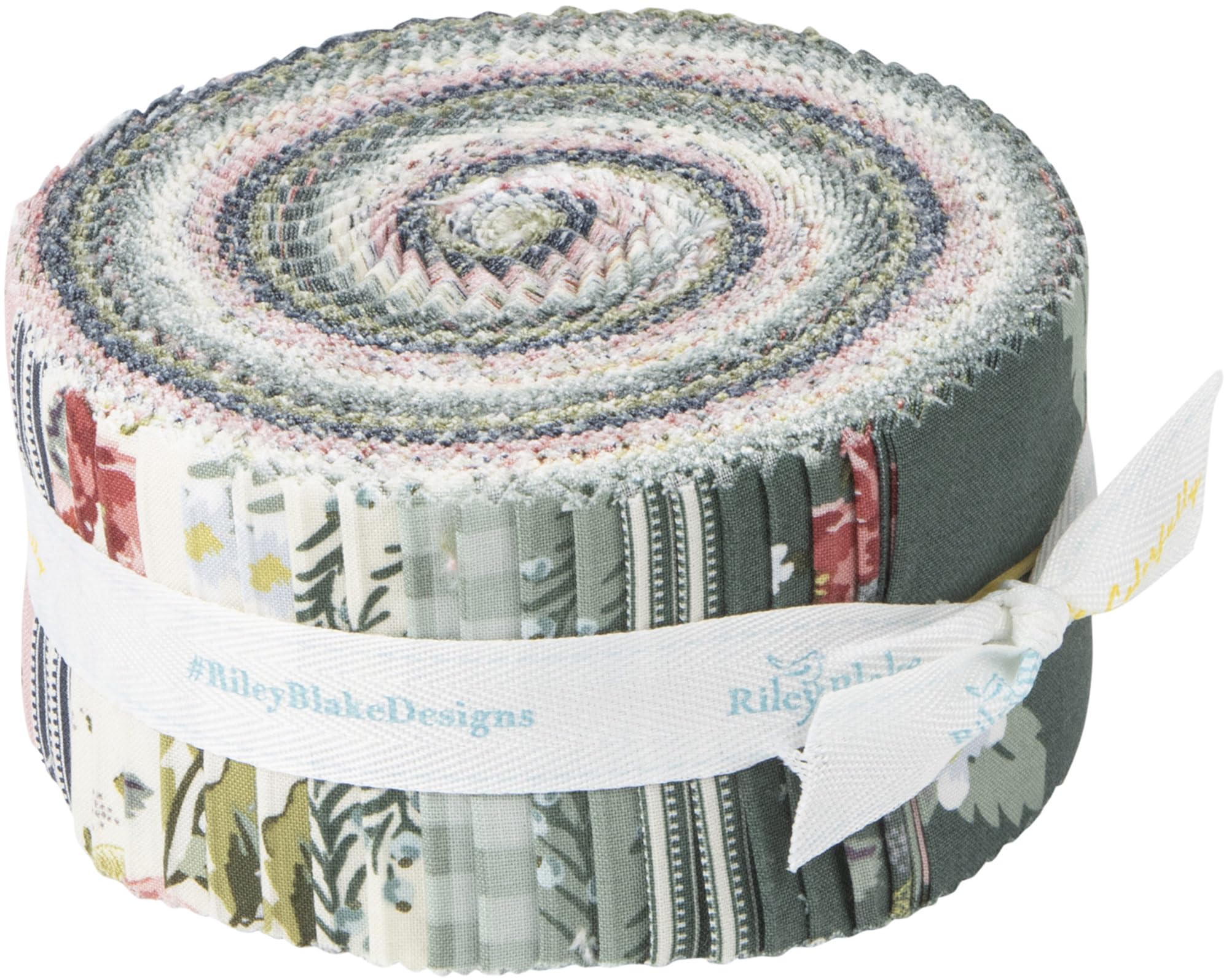 Jen Allyson Bellissimo Rolie Polie 40 2.5-inch Strips Jelly Roll Riley Blake Designs RP-13830-40