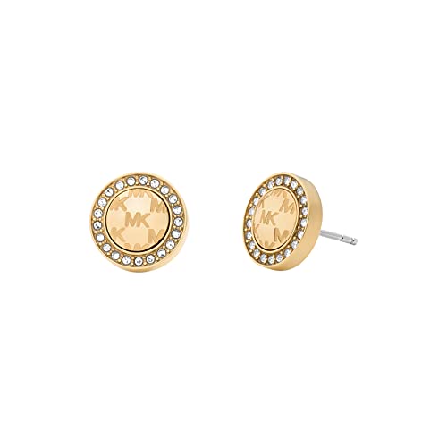 Michael Kors Fashion Gold-Tone Stainless Steel Stud Earrings (Model: MKJ7842710)