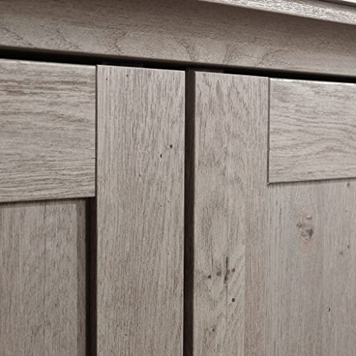 Sauder Miscellaneous Storage Craft & Sewing Armoire, L: 35.112" x W: 21.81" x H: 61.58", Mystic Oak Finish