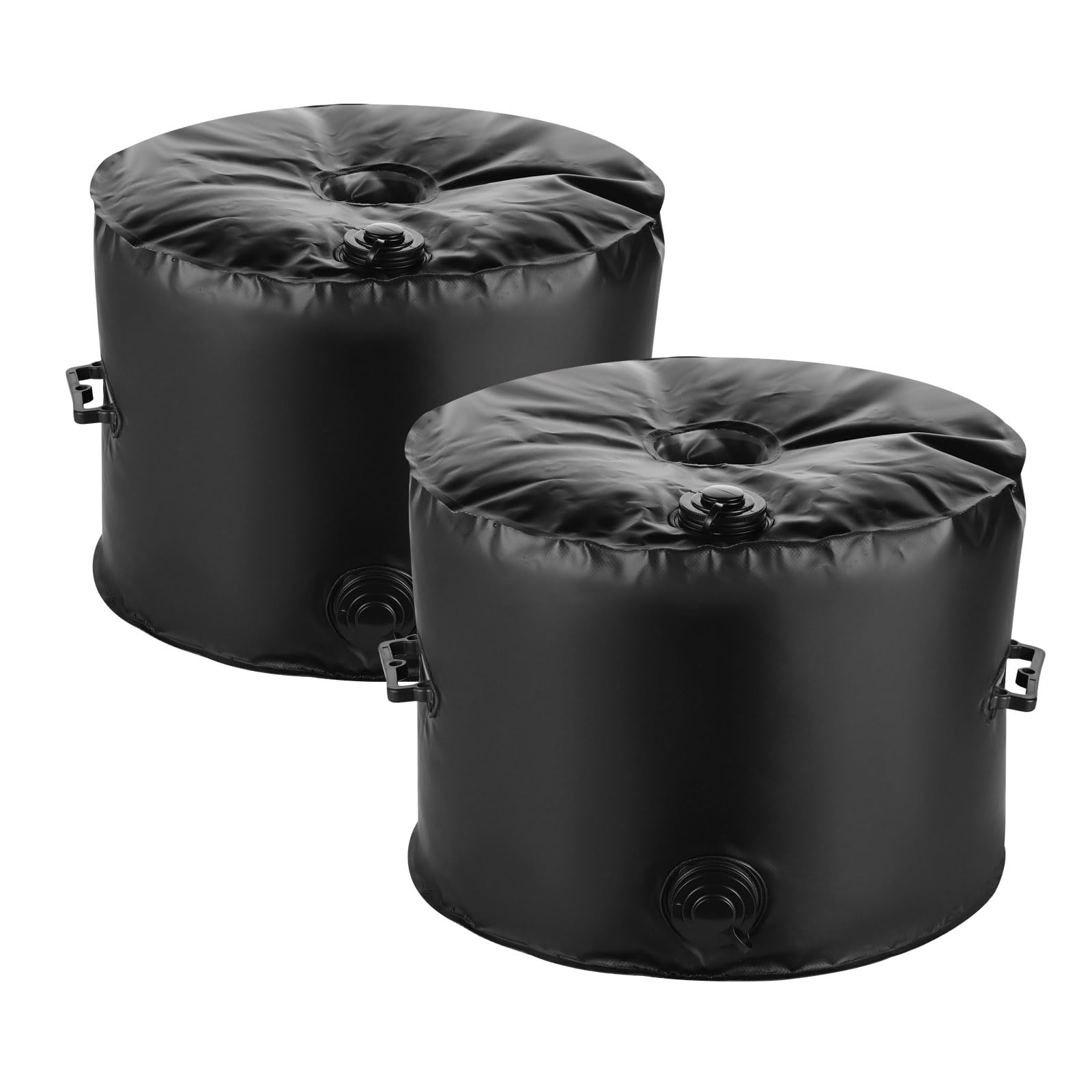 ZHOUMADE Water Bags for Weight, Water Weight Bag up to 100 lbs, Thicken 1200D Durable Polyester Weights for Outside Umbrella Stand, Water Weights for Umbrella Stand, Furniture Leg Weights (2PCS)