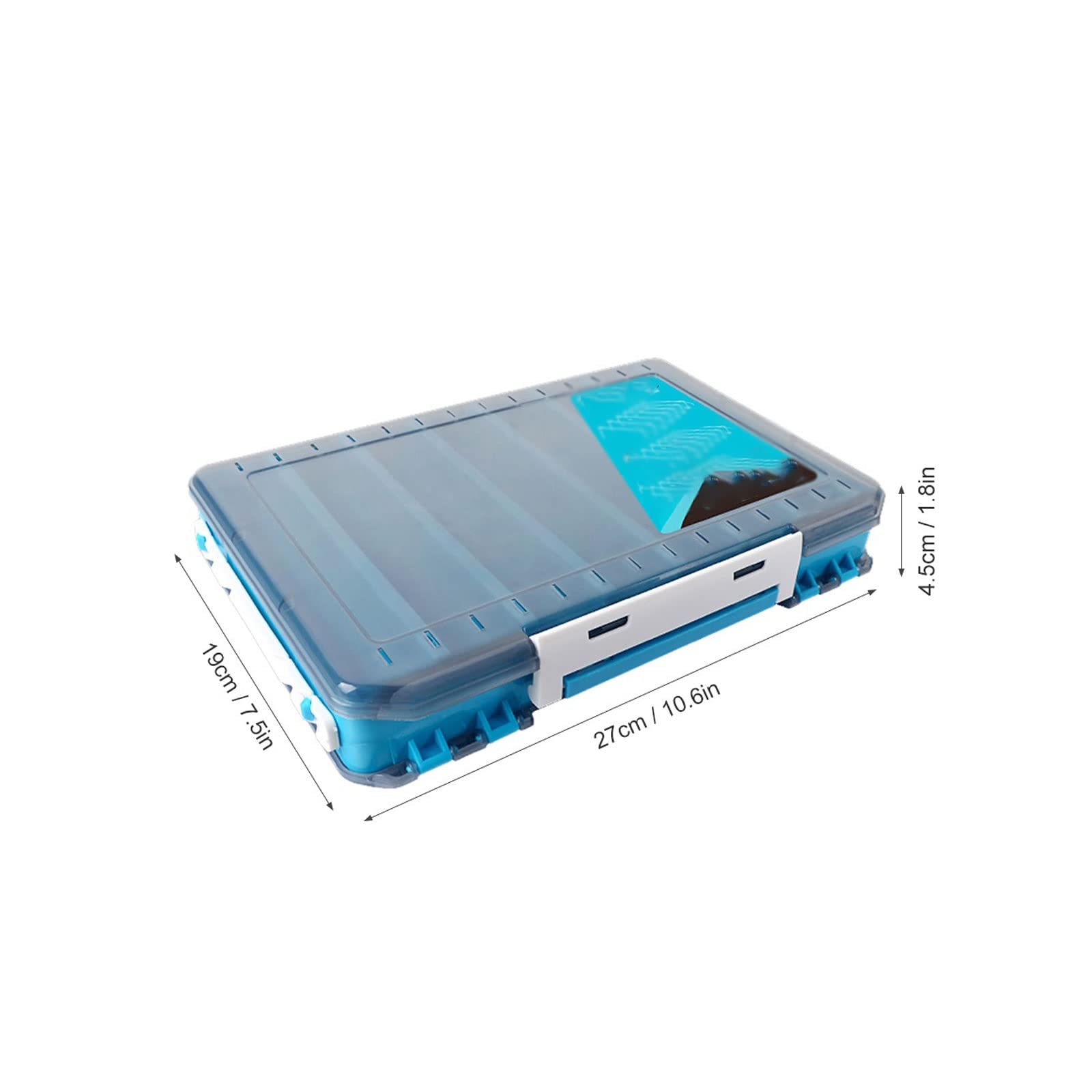 RORUN Portable Tool Box Fishing Box Fishing Accessories Storage Box Supplies Tool Waterproof Fishing Tackle Organizer Box
