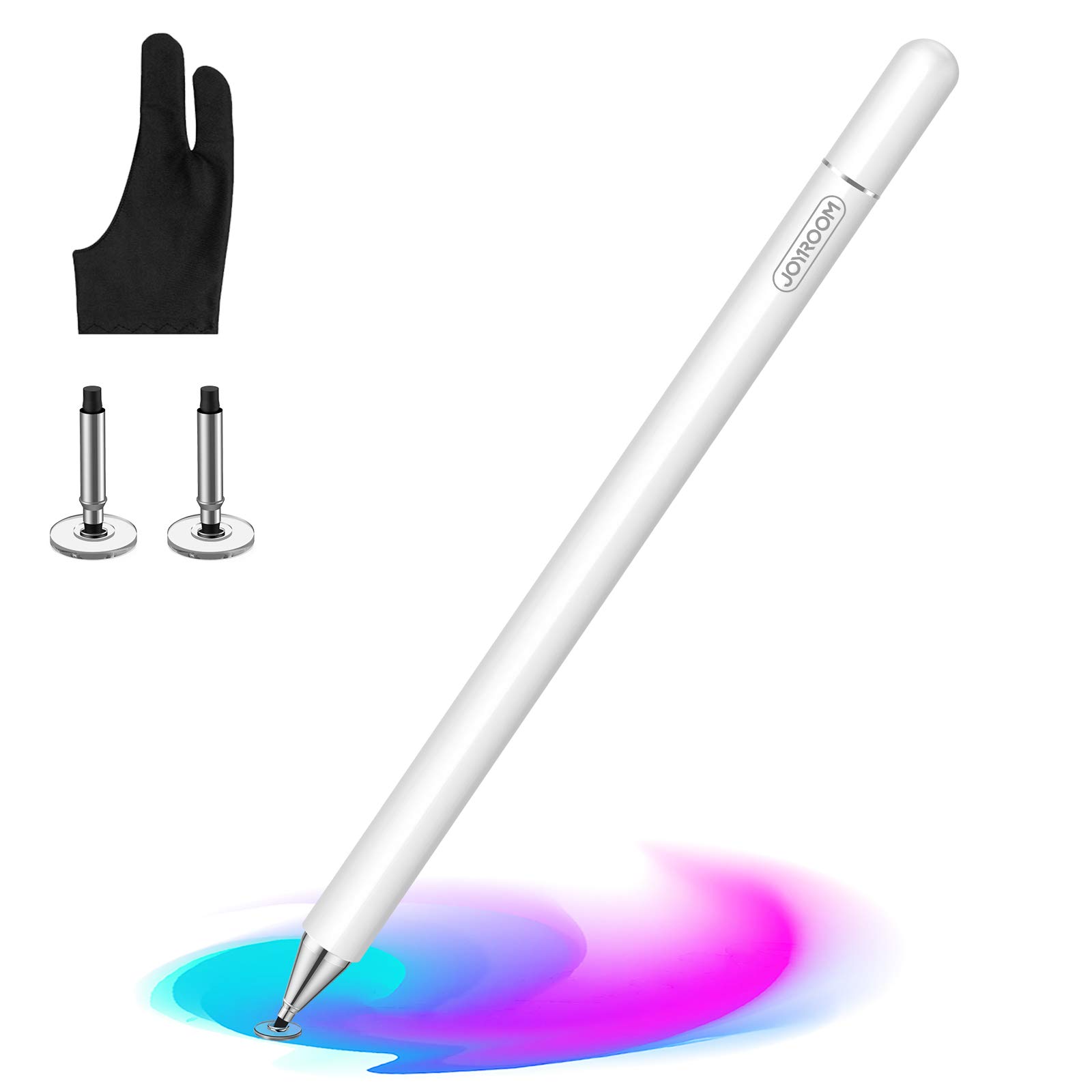 joyroom iPad Pencil with Palm Rejection Glove, Capacitive Stylus Pen for Kid Student Drawing&Writing