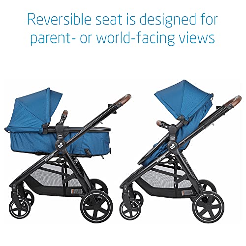 Maxi-Cosi Zelia™_Max 5-in-1 Modular Travel System, Tetra Blue