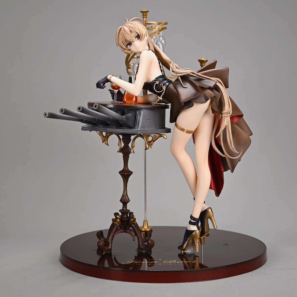 Static Tabletop Objects, Figure, Jean Bart, Azur Lane, Formal Dress, Approx. 30cm High, Anime Game Character, Room Decoration Model, Handmade Model