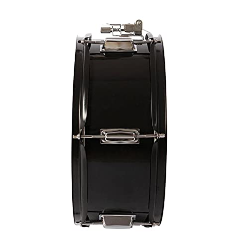 NC 14 x 5.5 inches Professional Marching Snare Drum & Drum Stick & Strap & Wrench Kit Black