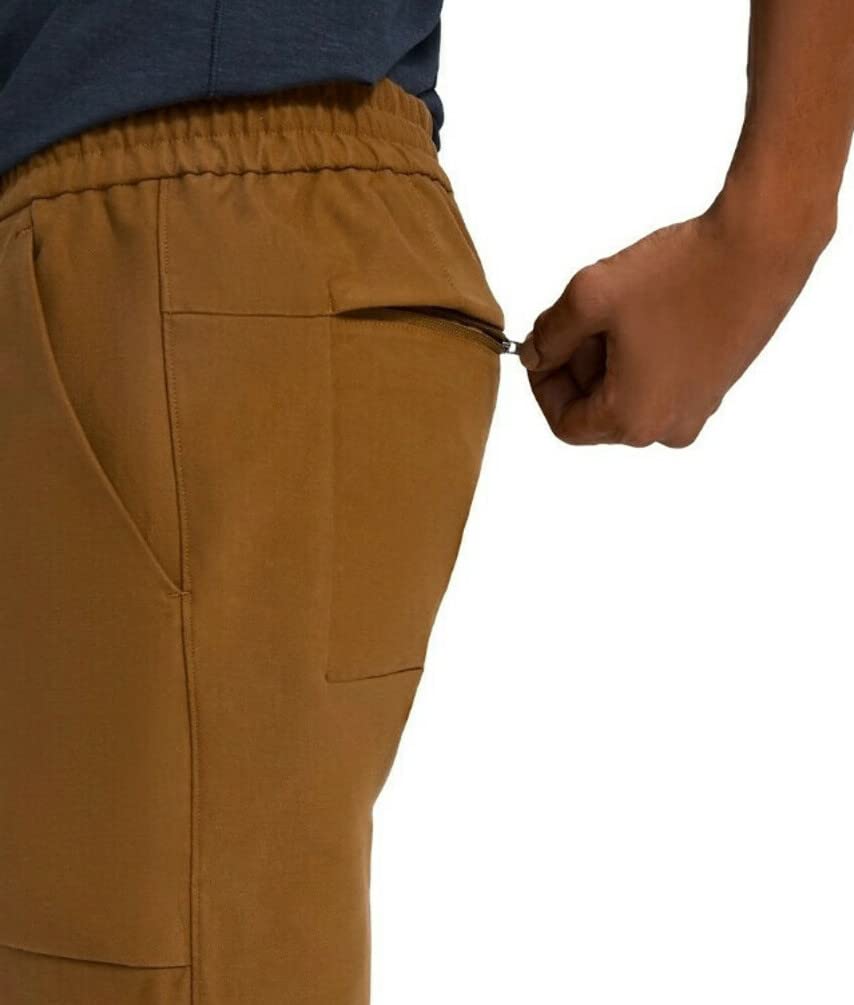 lululemon Men's Bowline Pant (Burnt Caramel (Utilitech Fabric), Large)