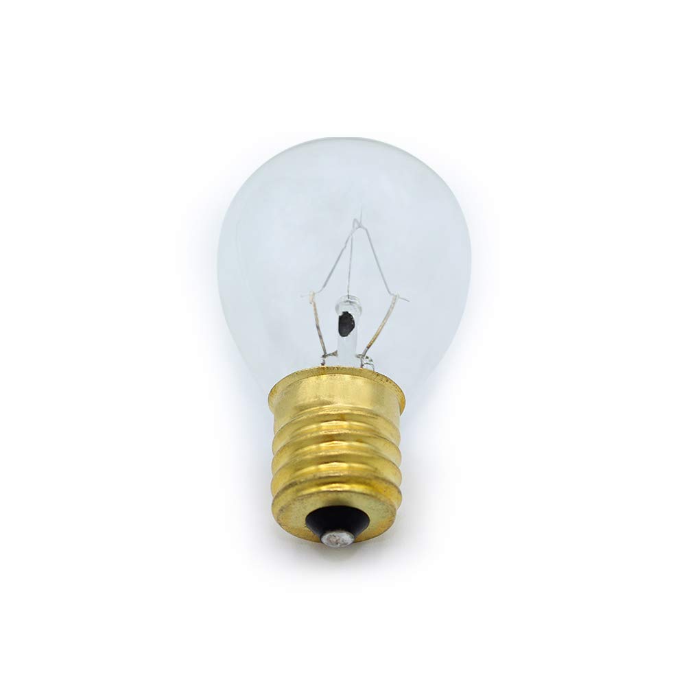 lumenivo Lava Lamp Light Bulb 130v 25w Bulb Replaces 120V 25 Watt S11 Light Bulbs – 14.5” Lava Lamps, Bubble Light & Glitter Lamps – 25 Watt Intermediate E17 Base Bulb - Appliance Bulb – 4 Pack