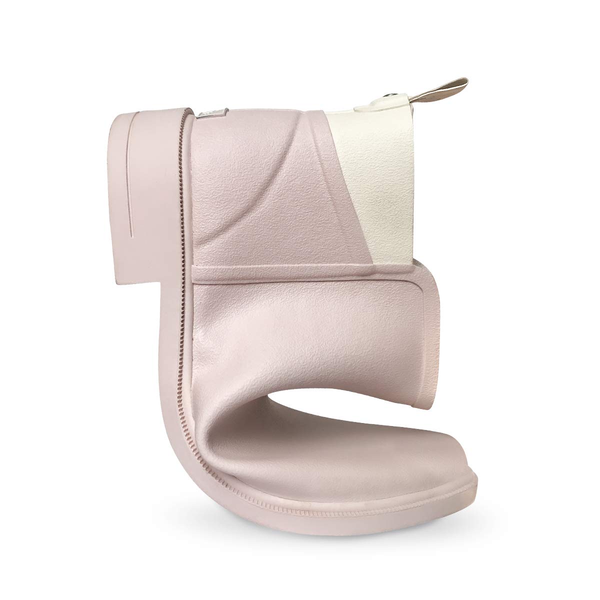 L Rain Women's Ankle Rain Boots Fashion Rain Shoes Chelsea Booties-Pink 9
