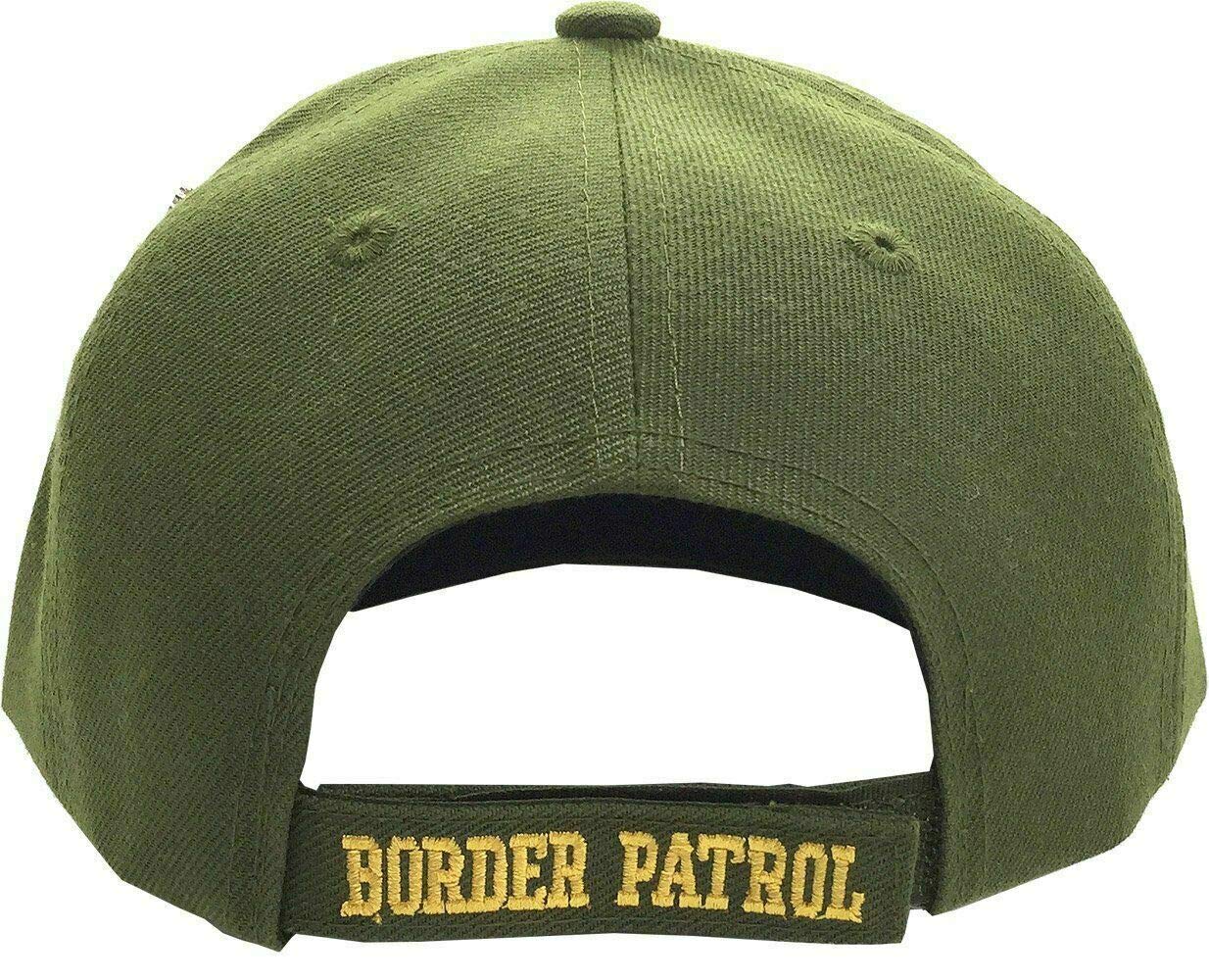 Let it Fly US Border Patrol Green Embroidered Hat Cap