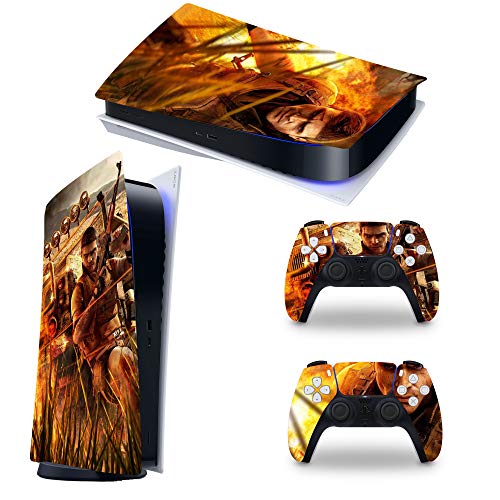 Let's Gun - PS5 Digital Edition Skin Console - PS5 Digital Edition Controller Skin Cover Vinyl Decal Protective