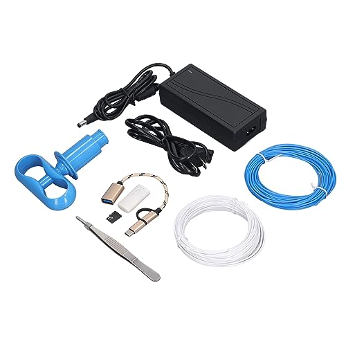 Kids 3D Printer, High Accuracy 0.6mm Nozzle Mini 3D Printer Easy Operation for PLA (US Plug 100‑240V)