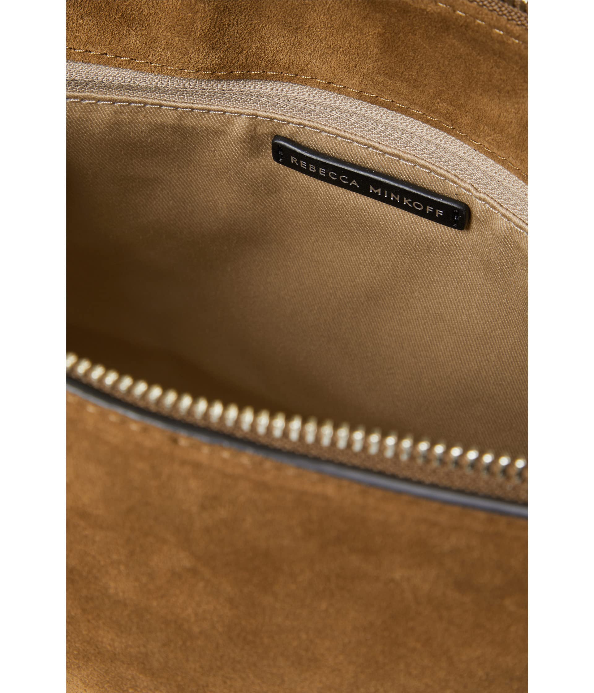 Rebecca Minkoff Darren Top Zip Shoulder Whiskey One Size