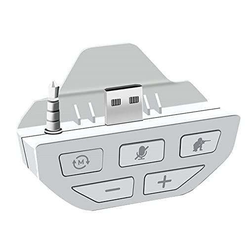 Pockety For Stereo Sound Enhancer with 3.5mm Conversion Head Headset Adapter(White)