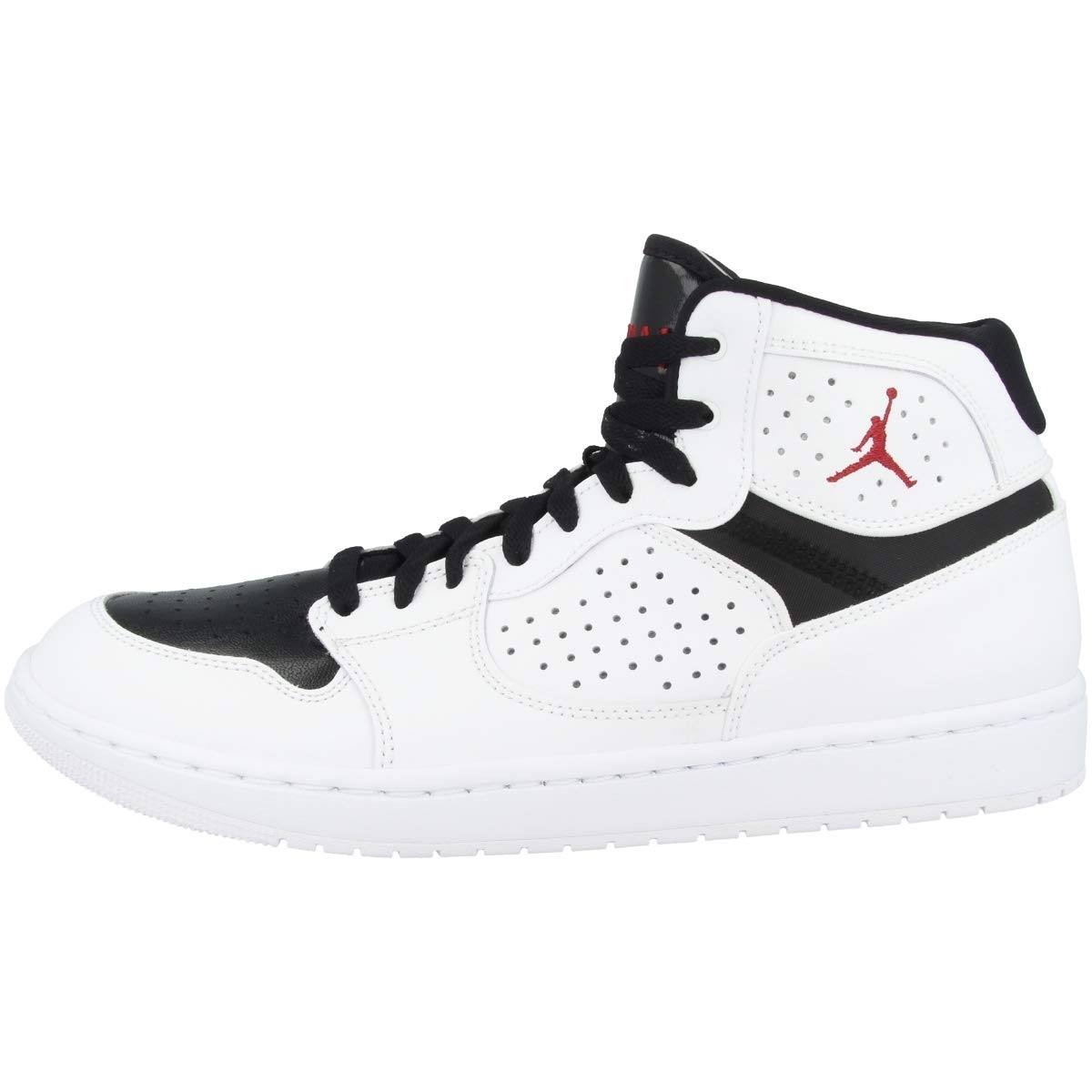 Nike Men's Jordan Access Basketball Shoe, White Gym Red Black, 13 UK