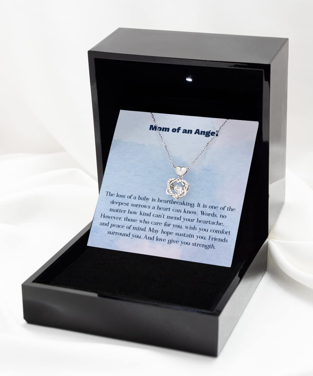 Miscarriage Gifts for Mothers 925 Sterling Silver Necklace, Baby Loss Gift for Mothers, Miscarriage Necklace, Ectopic Pregnancy