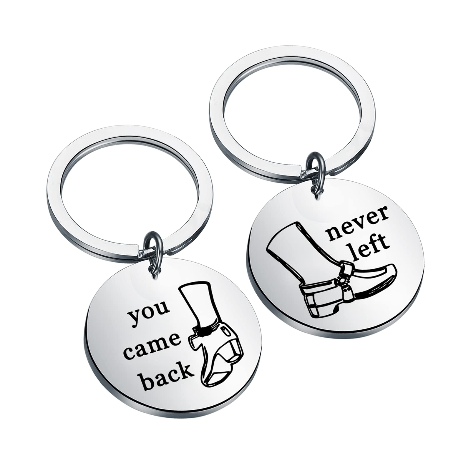 Ofmd Merchandise Ofmd Inspired Keychain TV Show Lover Gift Lgbtq Gay Gift You Came Back Never Left (You Came Back Never Left)