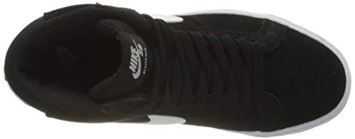 NIKE Unisex Fitness Shoes, Black/White-White-White, 10 US Men