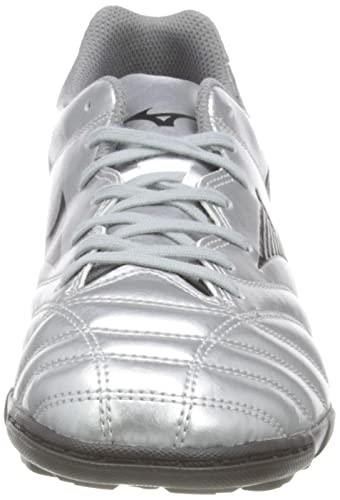 Mizuno Men's Football Shoe, Silver Black, 9