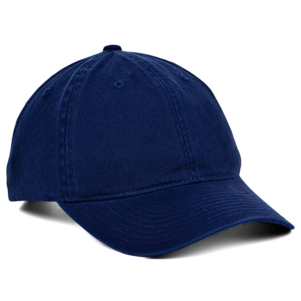 Mitchell & Ness Blank Basic Classic Adjustable Strapback Cap, Navy