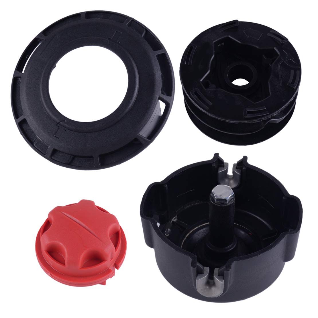 LETAOSK 4pcs Easy Reel String Trimmer Head Cover Kit Fit for Toro 51975 51955 51954 51974 51976 51977 51988 308923014, 120950010